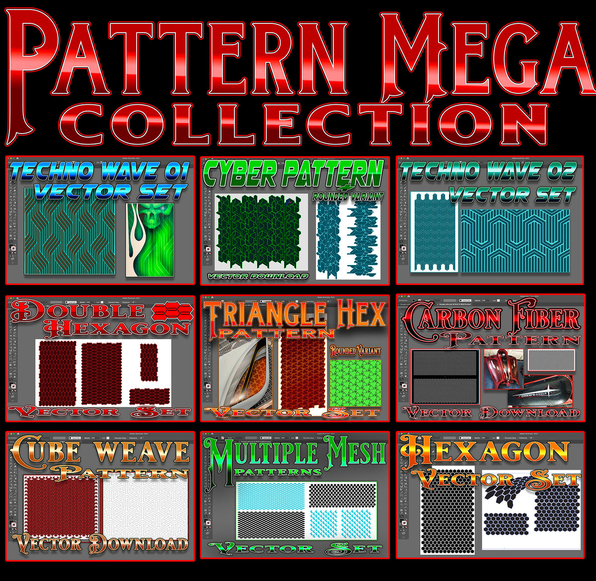 Pattern Mega Collection – MacKay Fine Art