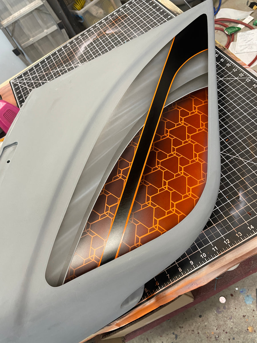 Triangle Hex &Rounded Hex Pattern – MacKay Fine Art