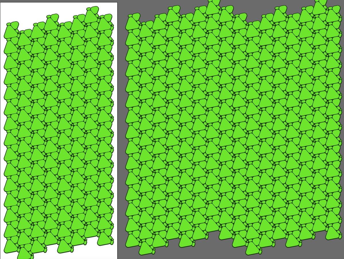 Triangle Hex &Rounded Hex Pattern – MacKay Fine Art